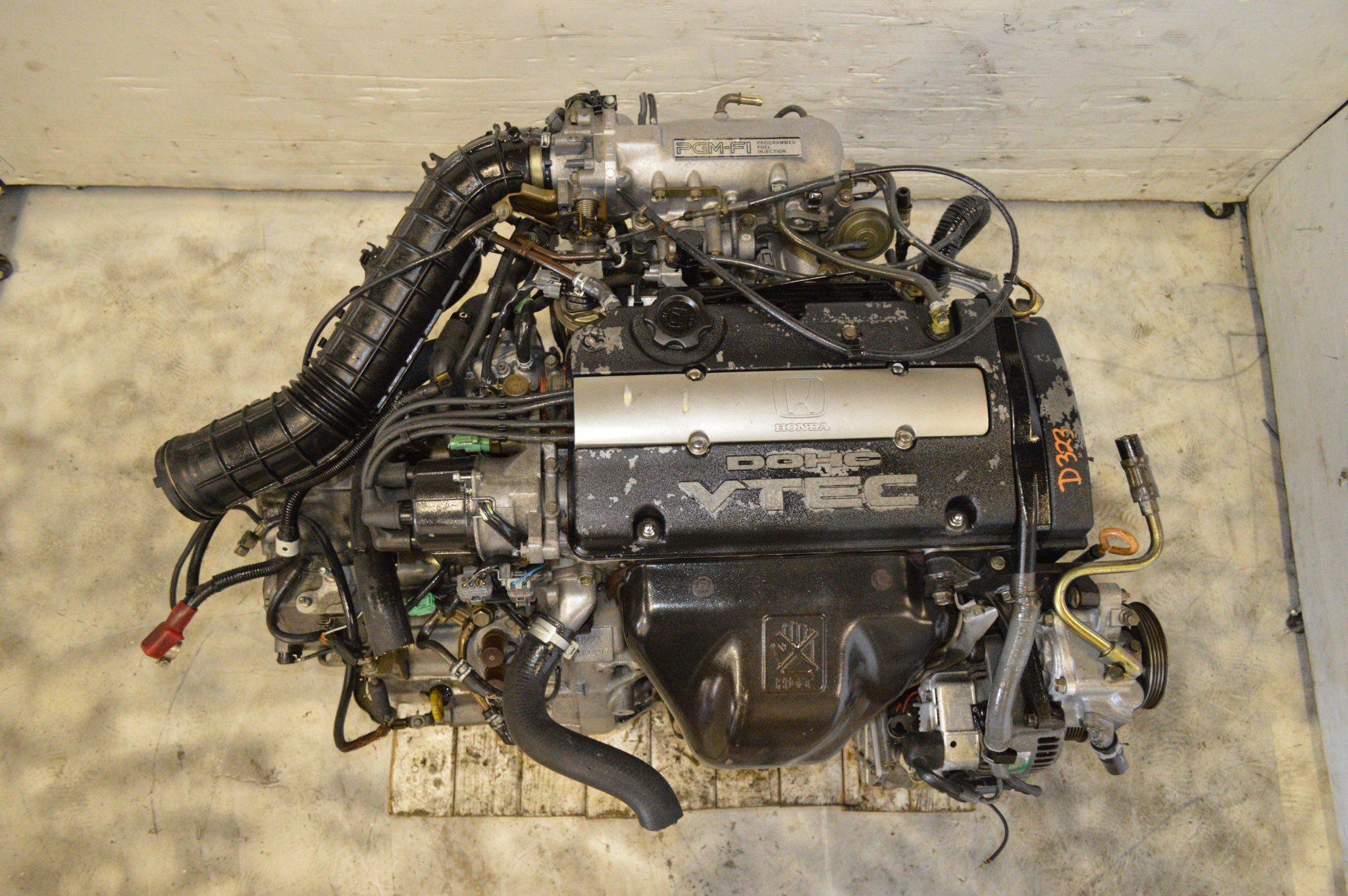 1992-1996 HONDA PRELUDE H22A OBD1 BLACK TOP WITH 5-SP MANUAL TRANS WIRE ...