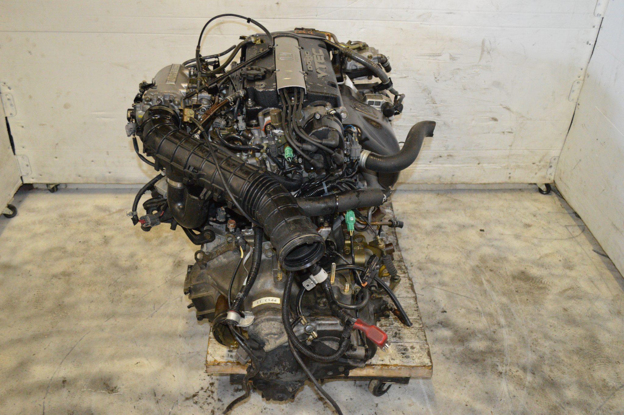 1992-1996 HONDA PRELUDE H22A OBD1 BLACK TOP WITH 5-SP MANUAL TRANS WIRE ...